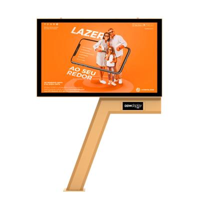 China Display digital de instalação fácil 8000nits IP65 P6 6mm pixel pitch tela LED de aço outdoor publicidade à venda
