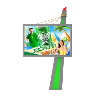China Gepersonaliseerd hoge helderheid waterdicht 1920hz p6 digitaal scherm outdoor led billboard Te koop