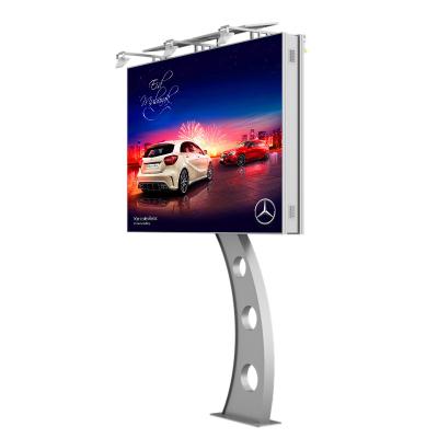 China Op maat gemaakte high-end design IP65 p6 8000nits stalen led billboards te koop outdoor led billboard Te koop