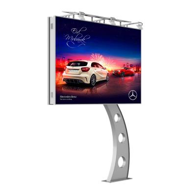 China Op maat gemaakte high-end design IP65 p6 8000nits stalen led billboards te koop outdoor led billboard Te koop