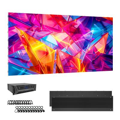 China Aluminum Cabinet Indoor LED Screen P1.56 P1.95 P2.5 P2.6 P2.9 P3.91, 500x250/750x250/1000x250mm for Exhibitions & Retail Displays for sale