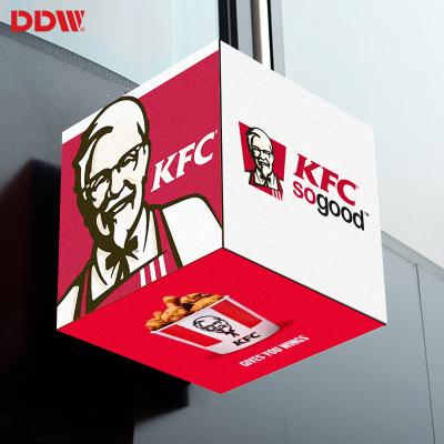 China Outdoor Waterproof Advertising Led Cube Screen , P2.5 Pixel Led Cube Display for sale