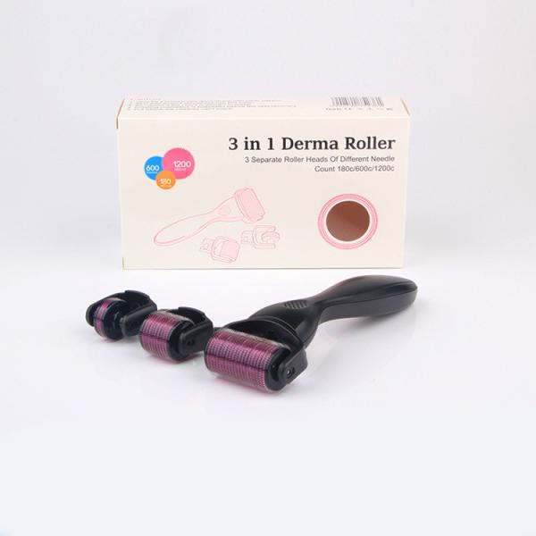 Quality OEM/ODM customized brand 0.2mm Microneedle 0.5 Derma Roller For Delicate Body for sale