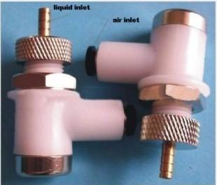 China siphon mini plastic air&water atomizing nozzle for sale