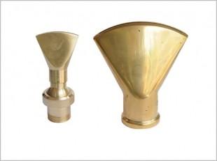 China Fine brass fan-shaped fountain nozzle for sale