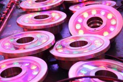 China IP68 underwater stainless steel fountain light DMX512 control for sale