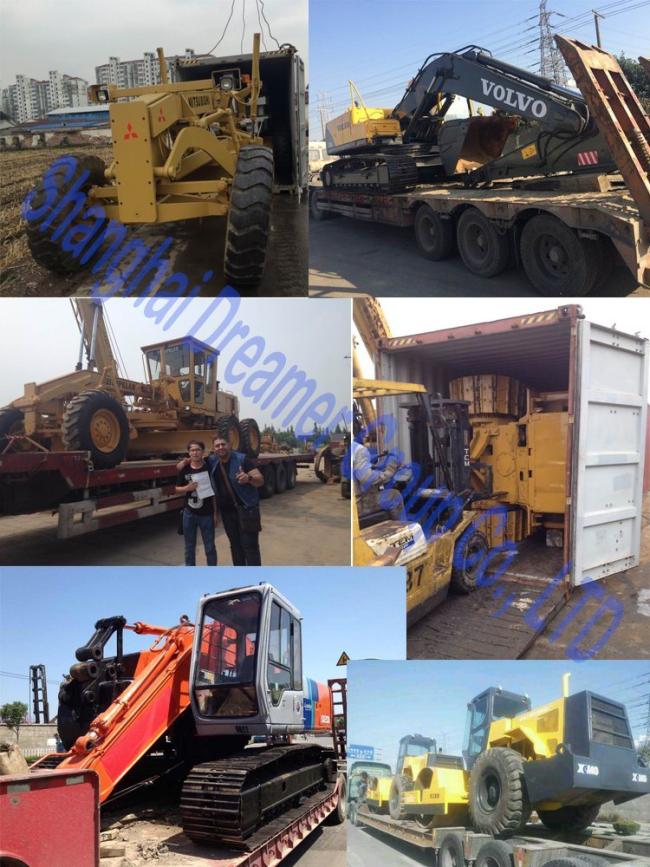 Το χρησιμοποιημένο Caterpillar 140 γκρέιντερ γατών 140h από δεύτερο χέρι γκρέιντερ μηχανών με το σκαριφιστήρα, επίσης διαθέσιμο 140g 14G 140K 12h