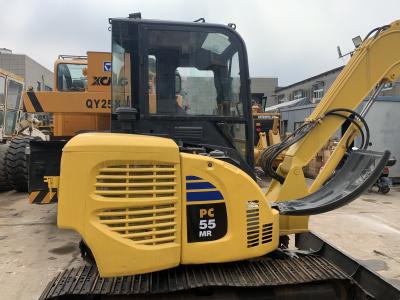 Cina Secchio di With 0.2m3 dell'escavatore del cingolo di PC55MR Used Komatsu Hydraulic in vendita