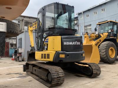 Cina Secchio di With 0.2m3 dell'escavatore del cingolo di PC55MR Used Komatsu Hydraulic in vendita