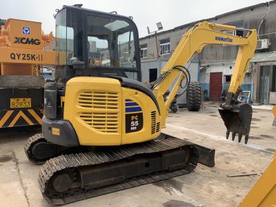 China Cubeta de With 0.2m3 da máquina escavadora da esteira rolante de PC55MR Used Komatsu Hydraulic à venda