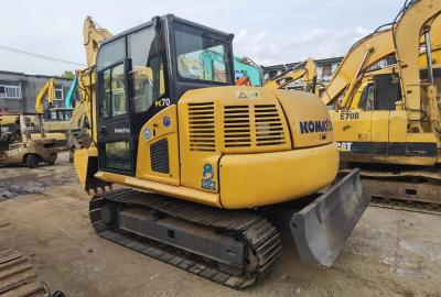 Cina escavatore idraulico PC70 - 8 di KOMATSU della seconda mano del cingolo del secchio 0.3m3 in vendita
