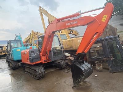 Cina 6 tonnellate di cingolo idraulico di ZX60 hanno utilizzato l'escavatore Construction Machinery 5850KG di Hitachi in vendita