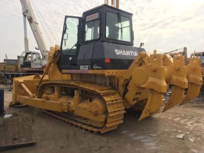China Bulldozer idraulici della seconda mano della pista di Shantui SD22 che funzionano peso 23400KG for sale