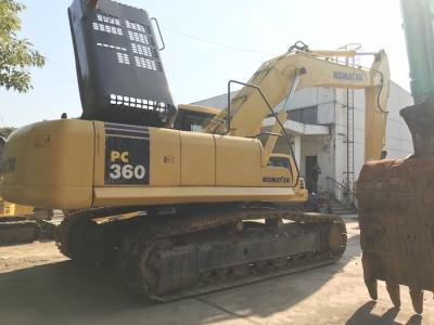 China Escavadeira Komatsu usada com esteira hidráulica PC360-7 com caçamba de 16m3 à venda