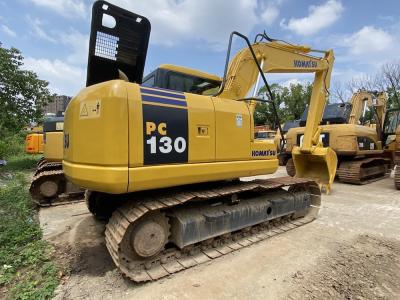 China Escavadeira hidráulica Komatsu de segunda mão PC130-7 com caçamba de 0,53 m3 à venda