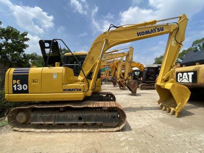 Cina Escavatore idraulico PC130-7 di Komatsu della seconda mano del cingolo con il secchio 0.53m3 in vendita