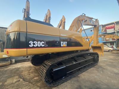 China 30t Second Hand CAT 330CL Hydraulic Crawler Excavator 1.7m3 Bucket 35108kg for sale