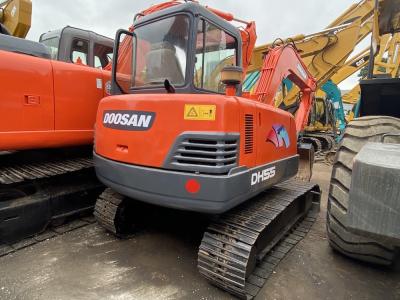 Cina Escavatore idraulico utilizzato With Working Weight 5250KG del cingolo DH55 in vendita