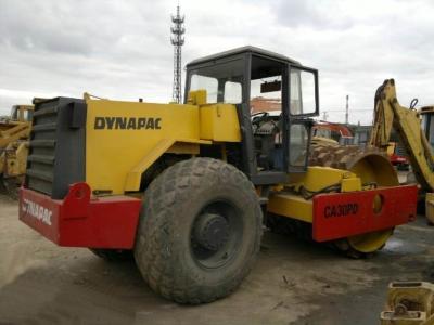 China 14 Ton Used Construction Equipment Roller Dynapac CA30PD Double Drum 2,200rpm for sale