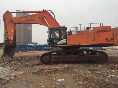 중국 히타치 Zaxis 870 초침 굴착기, 사용된 건설장비 84 톤 판매용