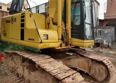 Cina Escavatore PC220 6, nessun qualsiasi escavatore a cucchiaia rovescia di KOMATSU della seconda mano del Giappone di KOMATSU utilizzato danno in vendita