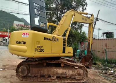 Cina Escavatore PC220 6, nessun qualsiasi escavatore a cucchiaia rovescia di KOMATSU della seconda mano del Giappone di KOMATSU utilizzato danno in vendita