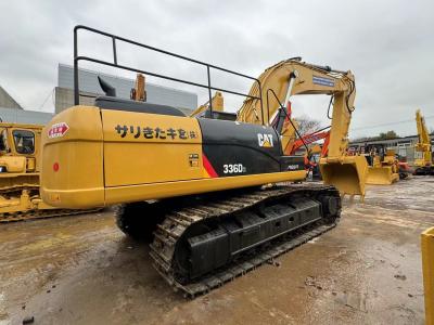 Cina Escavatore giapponese originale Cat 336D di seconda mano, Caterpillar Used Track Excavator 36 Ton in vendita