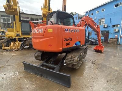 Cina 6 tonnellate originale giapponese usata Hitachi ZX60 escavatore con potenza del motore di 40.5 kW e capacità di 0.22m3 secchi in vendita