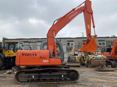 Cina 12 tonnellate originale giapponese usata Hitachi ZX120 Crawler Escavatore con 66 kW di potenza del motore e 0,52m3 di capacità di secchio in vendita
