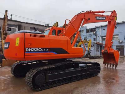 中国 22トンの原装用ドーサン DH220 クローラー掘削機 0.5-1.18 m3 ボケット容量 販売のため
