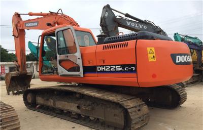 Cina 22 tonnellate originale usata Doosan DH225 Crawler Excavator Con 0,39-1,49 m3 di capacità di secchio in vendita