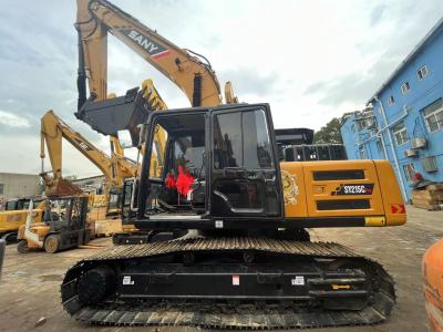 China 21 ton gebruikte Sany SY215C hydraulische graafmachine met een emmercapaciteit van 1,1 m3 for sale