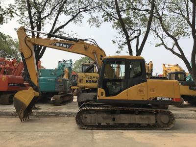 中国 13トンの使用されたSany SY135C-9 水力掘削機 0.53m3バケツ容量 販売のため