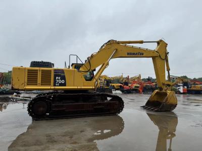 Cina 70 tonnellate originale giapponese di seconda mano Komatsu PC700-8 escavatore a trascinamento usato scavatore a pista in vendita in vendita