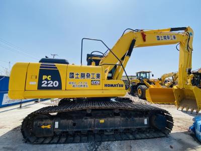 China 22 toneladas Original Japão segunda mão Komatsu PC220-7 Excavadora Crawler Usado Em Venda à venda