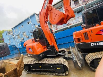 Cina 6 tonnellate originale usata Doosan DH60-7 Crawler Excavator di seconda mano con 0,09-0,2 m3 di capacità di secchio in vendita