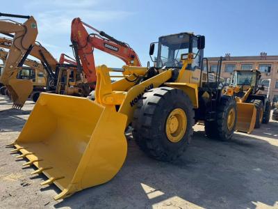 Κίνα Δεύτερο χέρι Komatsu WA470-3 φορτωτής τροχών χρησιμοποιημένος φορτωτής μπροστινού δρόμου 3.9 M 3 προς πώληση