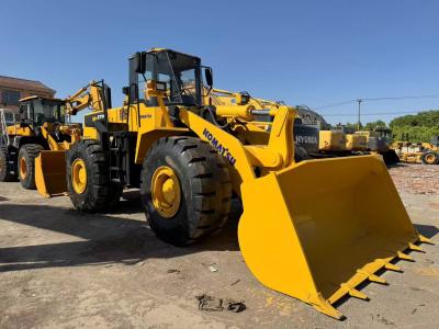 Κίνα Δεύτερο χέρι Komatsu WA470-3 φορτωτής τροχών χρησιμοποιημένος φορτωτής μπροστινού δρόμου 3.9 M 3 προς πώληση