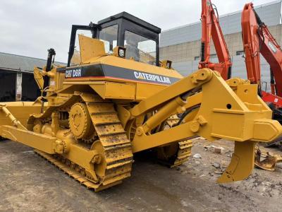 China Used CAT Caterpillar D8R Bulldozer Hydraulic Machine Second Hand CAT Pushdozer Earthmover for sale