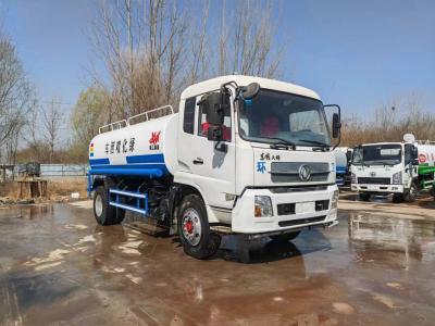 Cina 15CBM 185hp di seconda mano Kinland Dongfeng Sprinkler Cisterna d'acqua Cisterna d'acqua usata in vendita in vendita