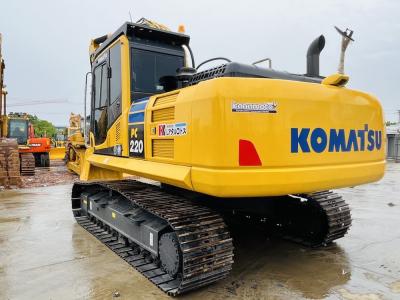Cina Usato Komatsu PC220-8 di seconda mano Excavator Crawer Backhoe 1 CBM Macchine per la costruzione a capacità di secchio in vendita