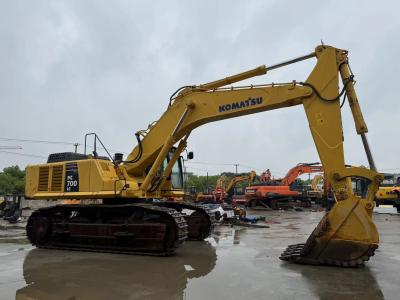 Китай Оригинальная Япония Komatsu PC700-8 Использованная гидравлическая экскаваторная буровая экскаватор подержанный 70 тонн кавальщик низкая цена продается