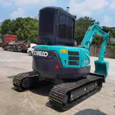 China Mini Excavator Original 80% Novo Kobelco Sk40 Usado Excavator Hidráulico Crawer Usado 4 Ton Digger à venda