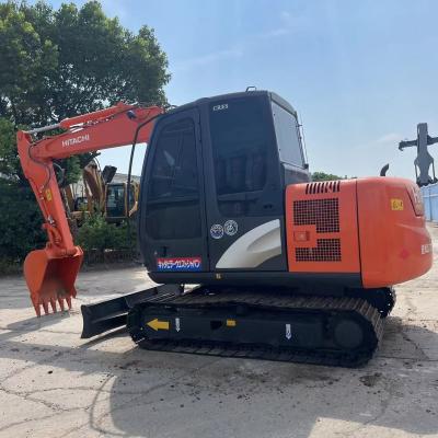 China Minibagger Hitachi ZX60 Gebraucht-Crawlerbagger Gebraucht 6 Tonnen Bagger in gutem Zustand zu verkaufen