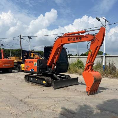 China Minibagger Hitachi ZX60 Gebraucht-Crawlerbagger Gebraucht 6 Tonnen Bagger in gutem Zustand zu verkaufen