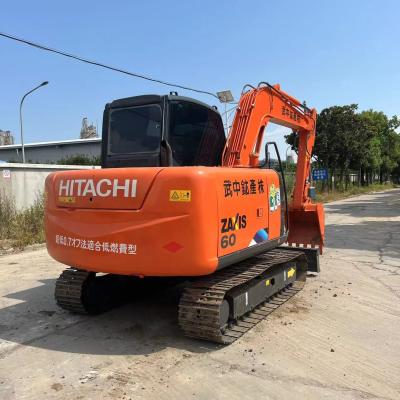 China Minibagger Hitachi ZX60 Gebraucht-Crawlerbagger Gebraucht 6 Tonnen Bagger in gutem Zustand zu verkaufen