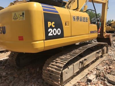 Cina Escavatore idraulico dell'escavatore a cucchiaia rovescia del cingolo di seconda mano di KOMATSU PC200-8 (20 tonnellate) Giappone in vendita