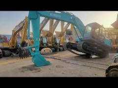 Sk200 - 8 χρησιμοποιημένος μίνι εκσκαφέας 5.5km/H Kobelco με 0.8m3