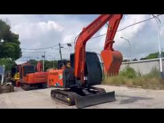 Mini Excavator Hitachi ZX60 Usado Excavator Crawler Usado 6 toneladas Excavator em boas condições