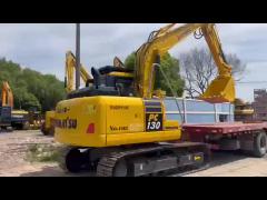 Excavadora original japonesa usada Komatsu PC130-7 Excavadora de segunda mão para venda